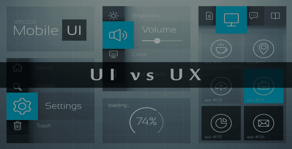 UX vs UI - A Guide to demonstrate Differences - RG Infotech