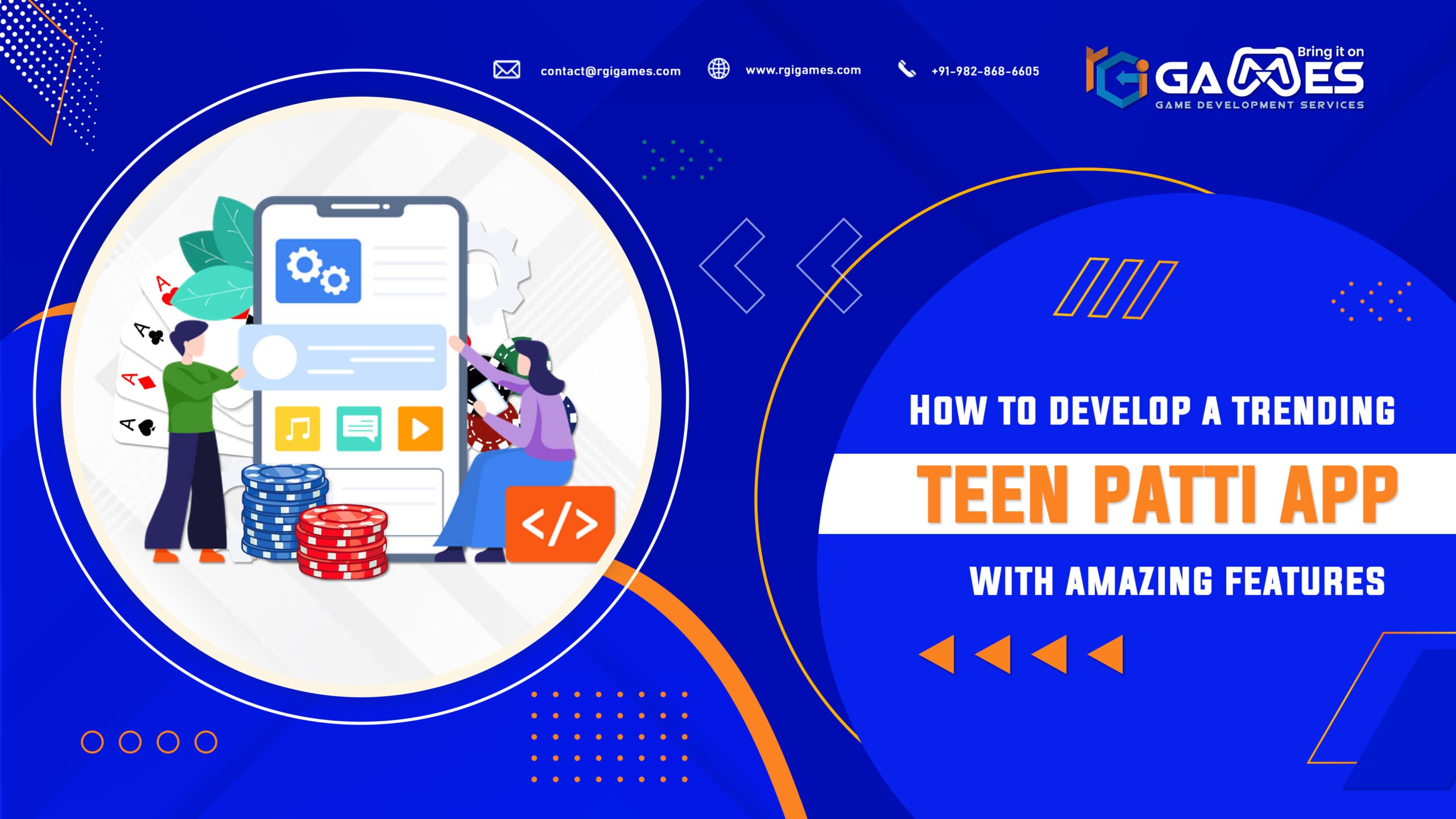 How to develop a trending Teen Patti app with amazing features.
