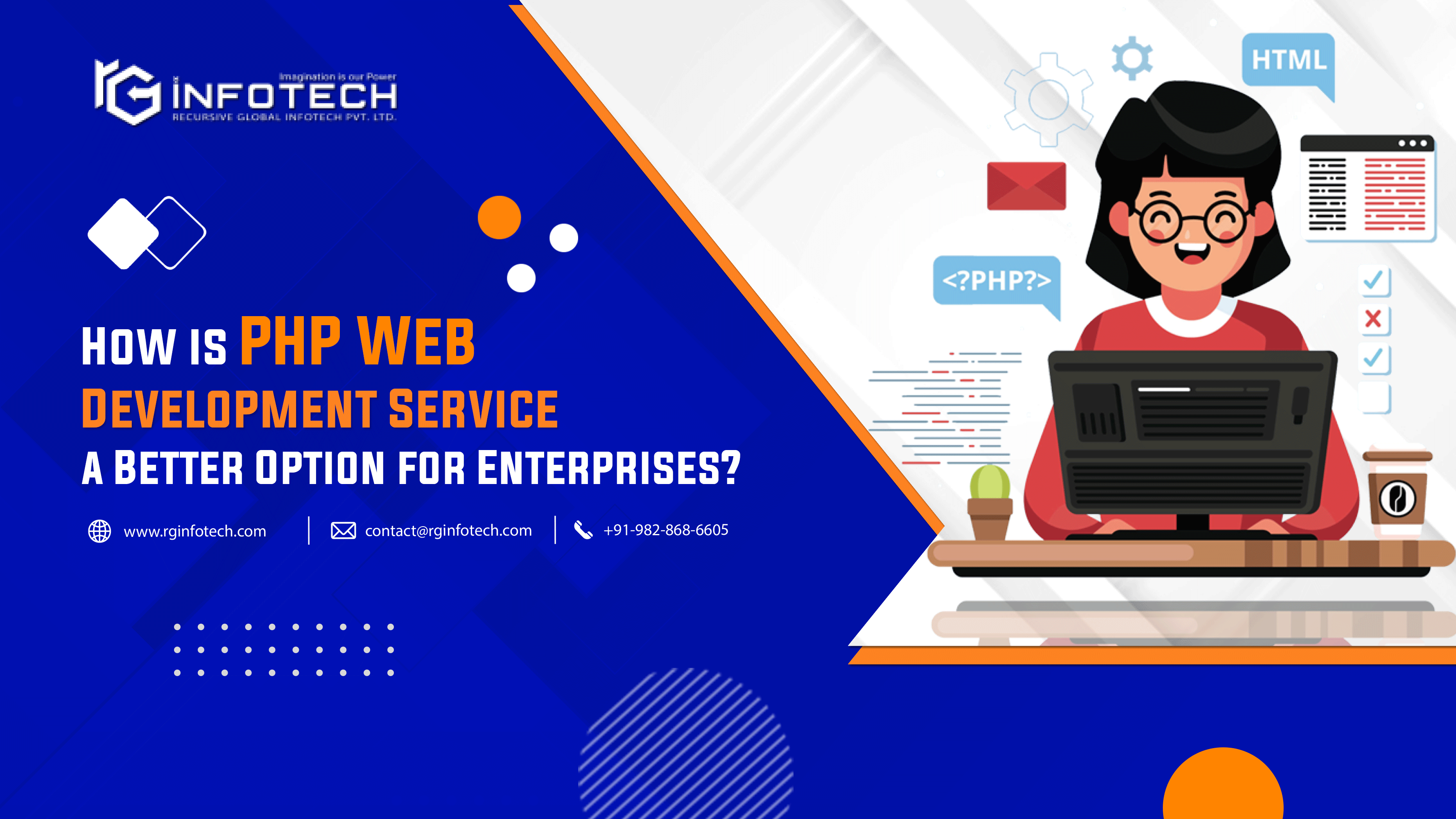 How is PHP Web Development Service A Better Option For Enterprises?